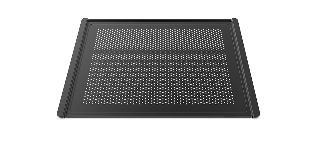 2 stk. Perforeret bageplade - Aluminium - Unox - 46x33x1,5 cm